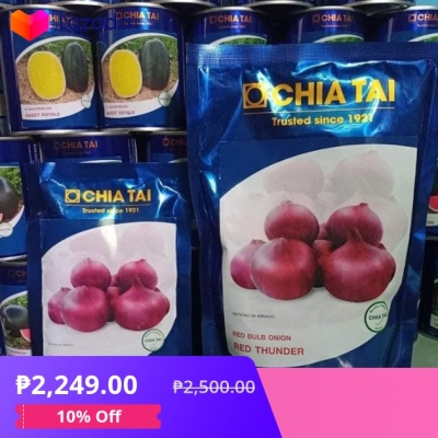 Red Thunder Onion Seeds 400g by CHIA TAI