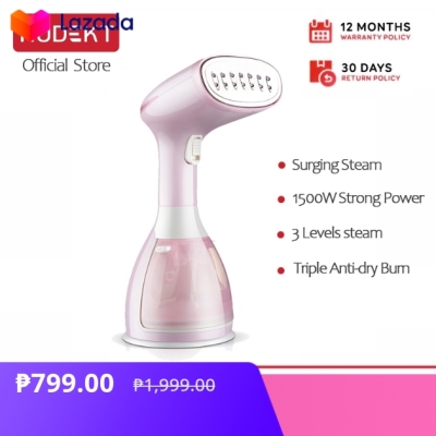 HODEKT Handheld Garment Steamer Iron Steamer Mini Collapsible1500W High ...