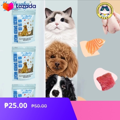 MR.Chunky meat feast freeze dried Salmon Duck Chicken Mixed flavors ...