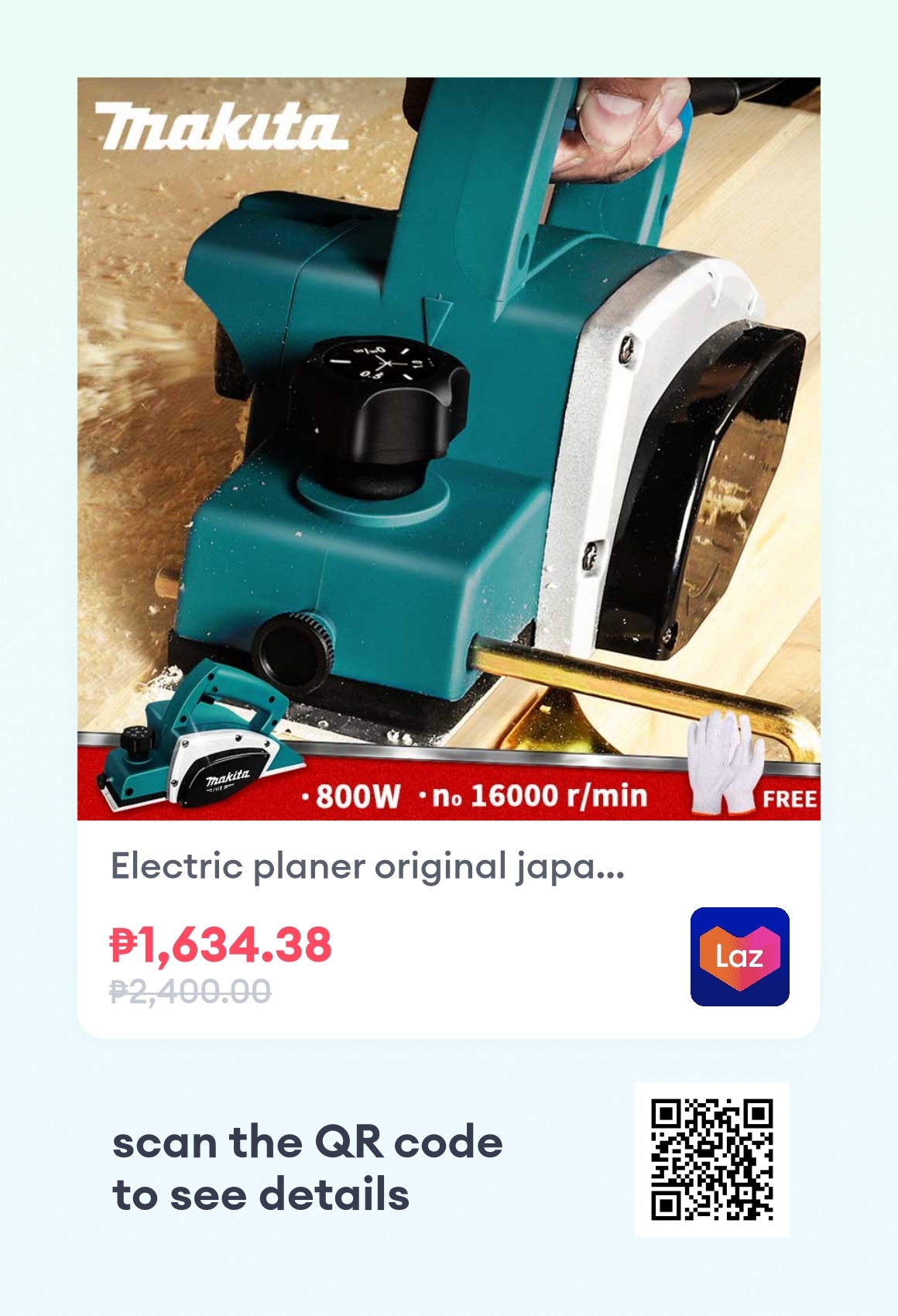 Electric planer original japan machine for wood 100% ORIGINAL ...