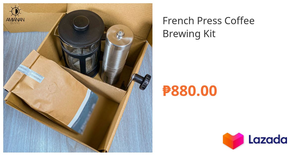 French Press Coffee Brewing Kit