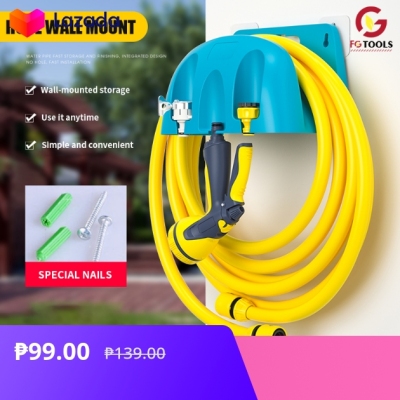 Effortlessly Organize Your Water Hoses with the Heavy-Duty PVC Wall ...