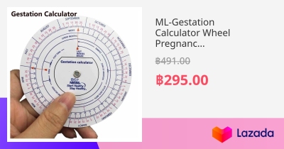 ML-Gestation Calculator Wheel Pregnancy Goniometer Expected Date Of ...