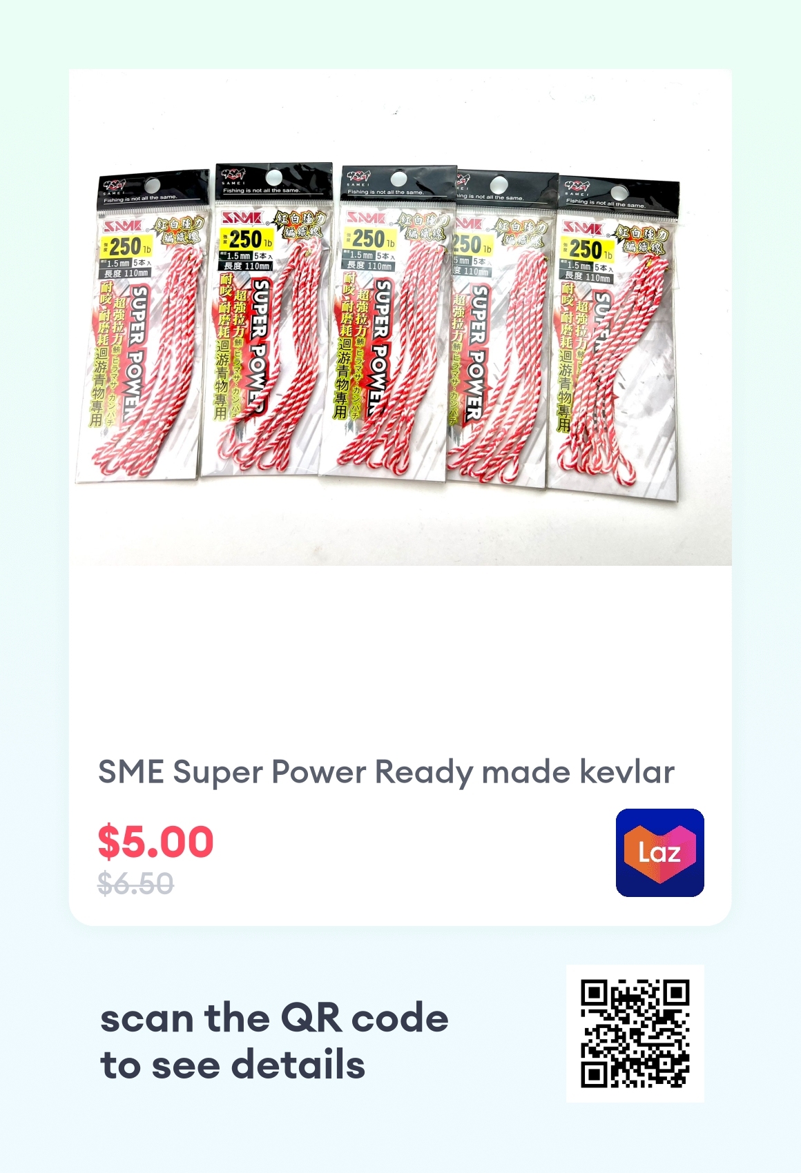 SME Super Power Ready made kevlar