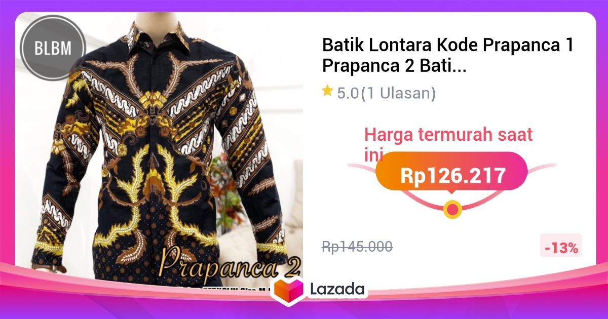 Batik Lontara Kode Prapanca 1 Prapanca 2 Batik Lanang by Mamez