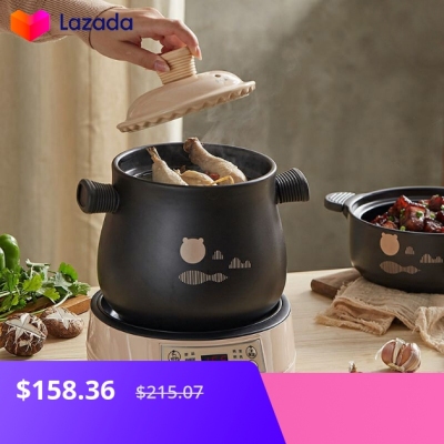 Bear Electric Casserole Stew Pot Household Smart Soup Stew Pot ...