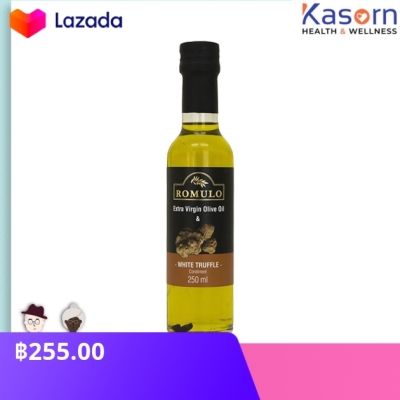🔥 โรมูโล่ น้ำมันมะกอกบริสุทธิ์ผสมเห็ดทรัฟเฟิลขาว 250 มิลลิลิตร Romulo ...