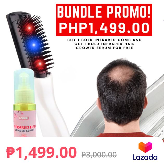 [A Perfect Hair Companion] Health Herald Comb & Infrared Grower Serum ...