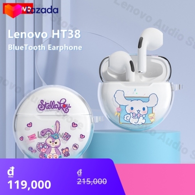 Original Lenovo HT38 TWS Bluetooth Earphone Mini Wireless Earbuds with ...
