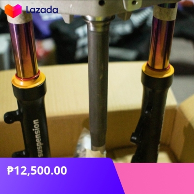 JVT front shock with t-post TITANIUM 31mm/33mm (Adjustable with preload ...