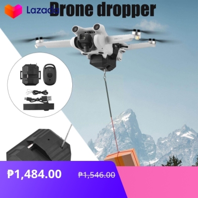 Drone Dropping Payload Delivery Thrower Air Dropper Device For DJI Mini ...