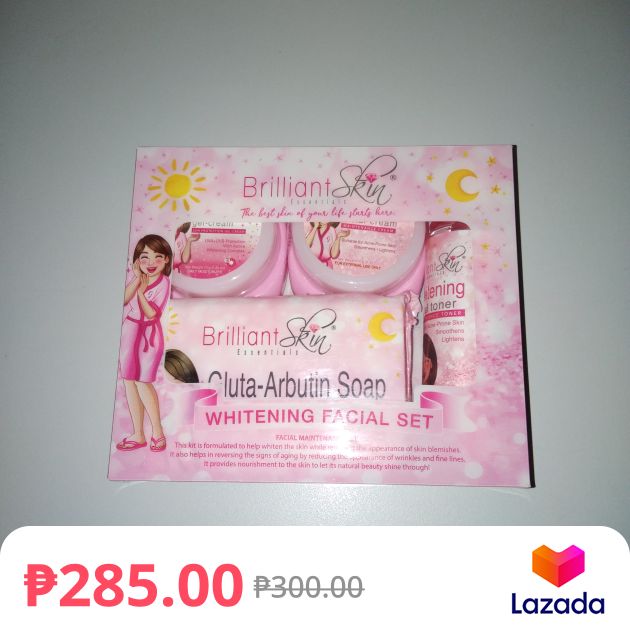 Brilliant Skin Whitening Facial Set