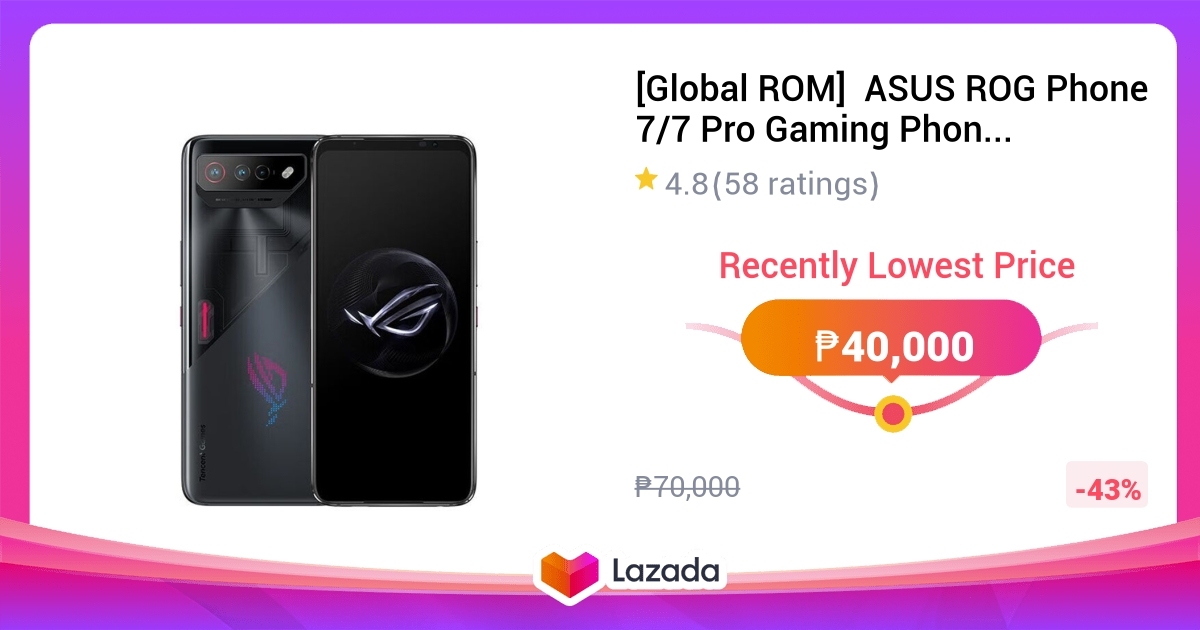 [Global ROM] ASUS ROG Phone 7/7 Pro Gaming Phone Snapdragon 8 Gen 2 5G ...