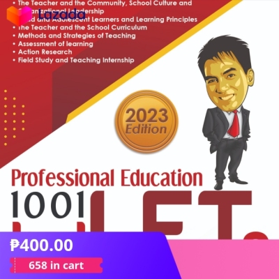 Dr. Carl Balita PROFESSIONAL EDUCATION 2023 EDITION 1001 BULLETS