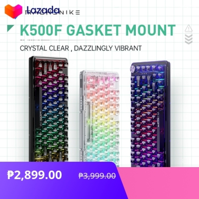 [NEW Arrival]MACHENIKE K500F transparent mechanical keyboard Gasket ...