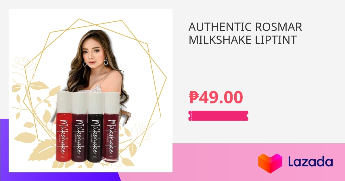 AUTHENTIC ROSMAR MILKSHAKE LIPTINT