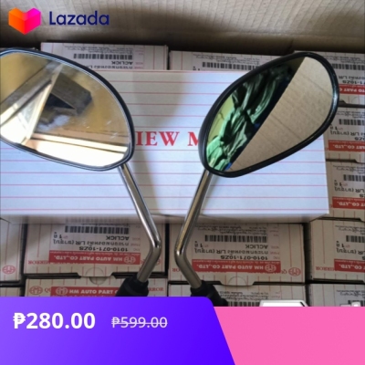 BRAND NEW HMA Yamaha/Honda Side Mirror Chrome Stem