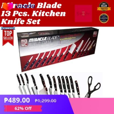Best Seller! Authentic 13 PCS. Miracle Blade’s World-Class KNIFE SET ...