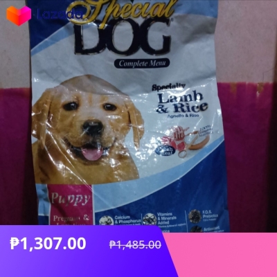 Monge Special Dog Food Puppy, Lamb and Rice 9kgs.