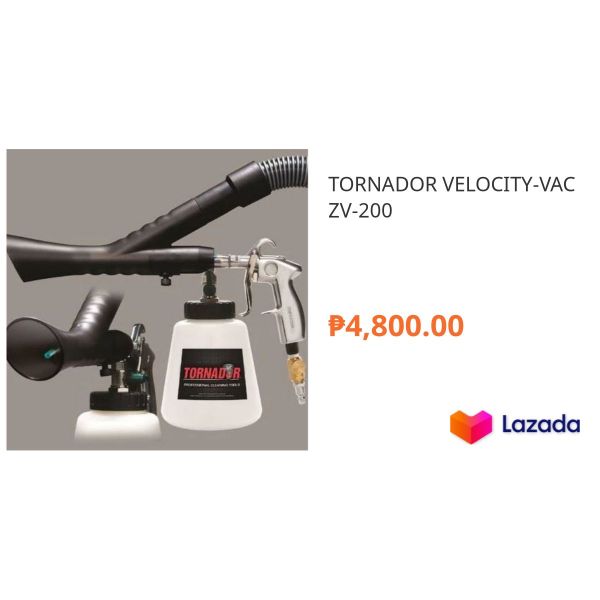 TORNADOR VELOCITY-VAC ZV-200