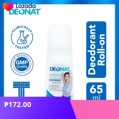 DEONAT Deodorant Roll On 65ml (Natural)