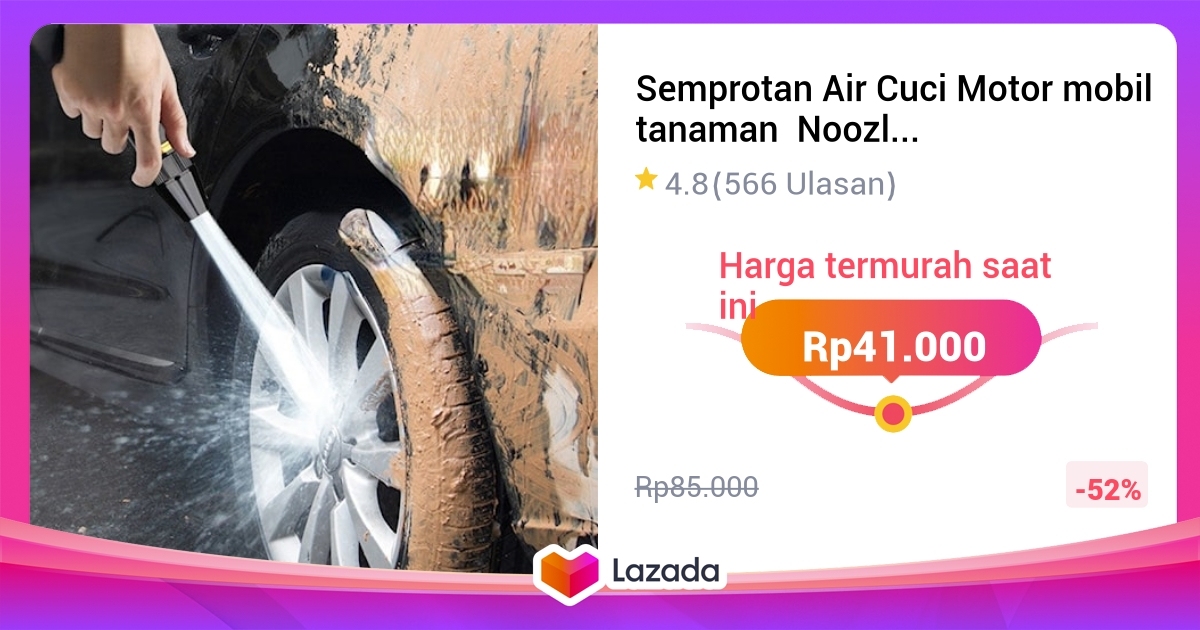 Semprotan Air Cuci Motor mobil tanaman Noozle Water Spray Steam Motor ...