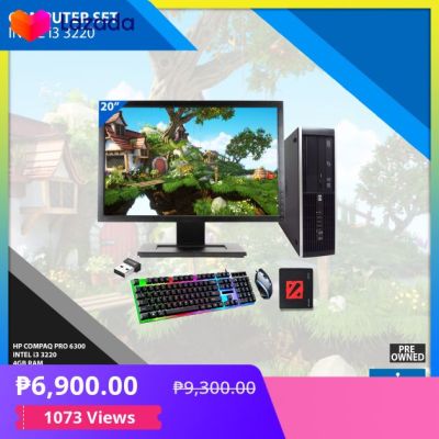 DESKTOP COMPUTER SET PACKAGE LOWEST PRICE SALE (LENOVO/DELL/FUJITSU ...