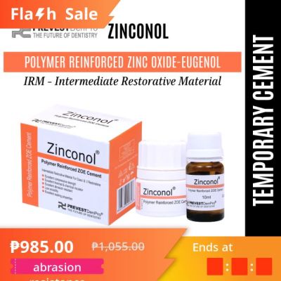 PREVEST DENPRO IRM Zinconol (Polymer Reinforced ZOE Cement) Exp.10.2023