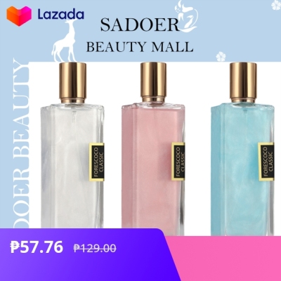 SADOER. Secret Velvet Petal Radiant Perfume 50ml Original Colorful Shimmer Body Mist Perfume For ...