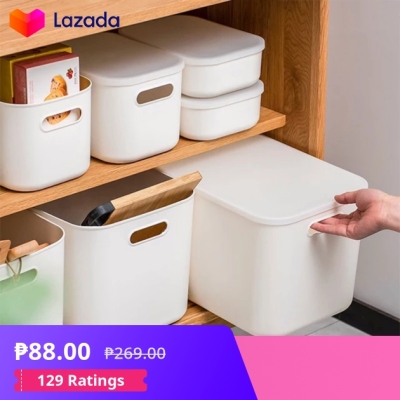 Japanese Style Storage Box Muji Shelf Organizer Plastic Container Box ...
