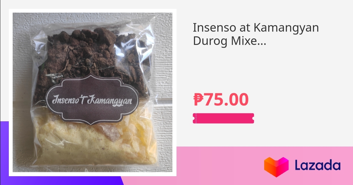 Insenso at Kamangyan Durog Mixed (Crushed/Halo) Incense Church, Suob