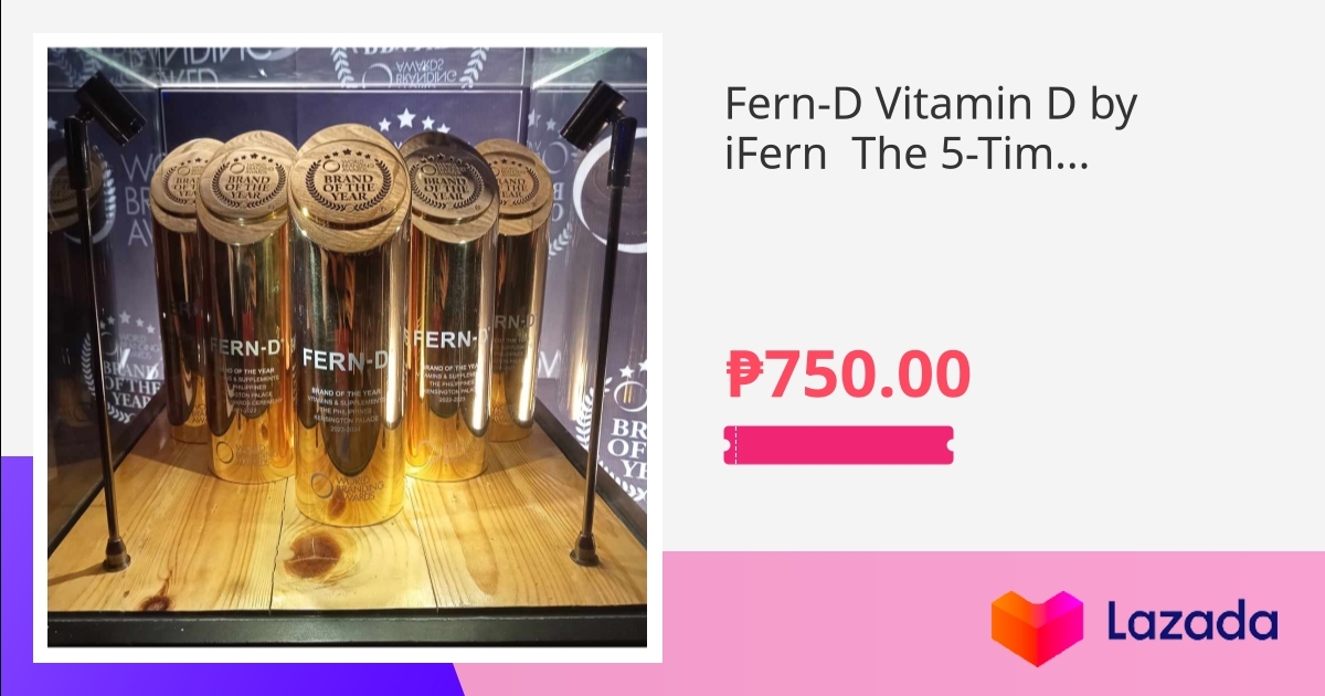 Fern-D Vitamin D by iFern The 5-Time World Branding Award Winner Better ...