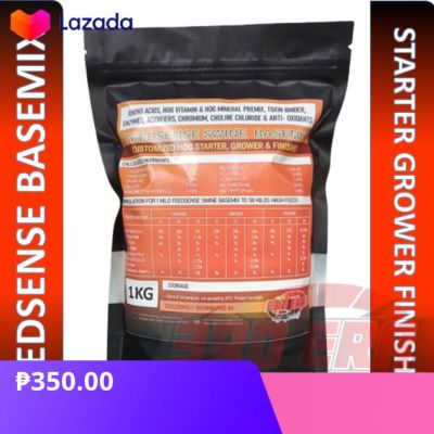 BASEMIX FOR SWINE FEEDSENSE BASEMIX Starter/Grower/Finisher 1 Kilo for ...