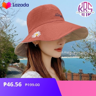 Waway hat Fisherman Double Hat Korean Beach Sun Hat