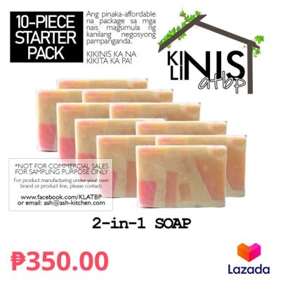 Soap 10-piece Starter Pack (Kinis Linis Atbp)