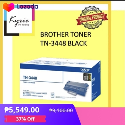 Brother TN-3448 Black Original Toner Cartridge TN3448