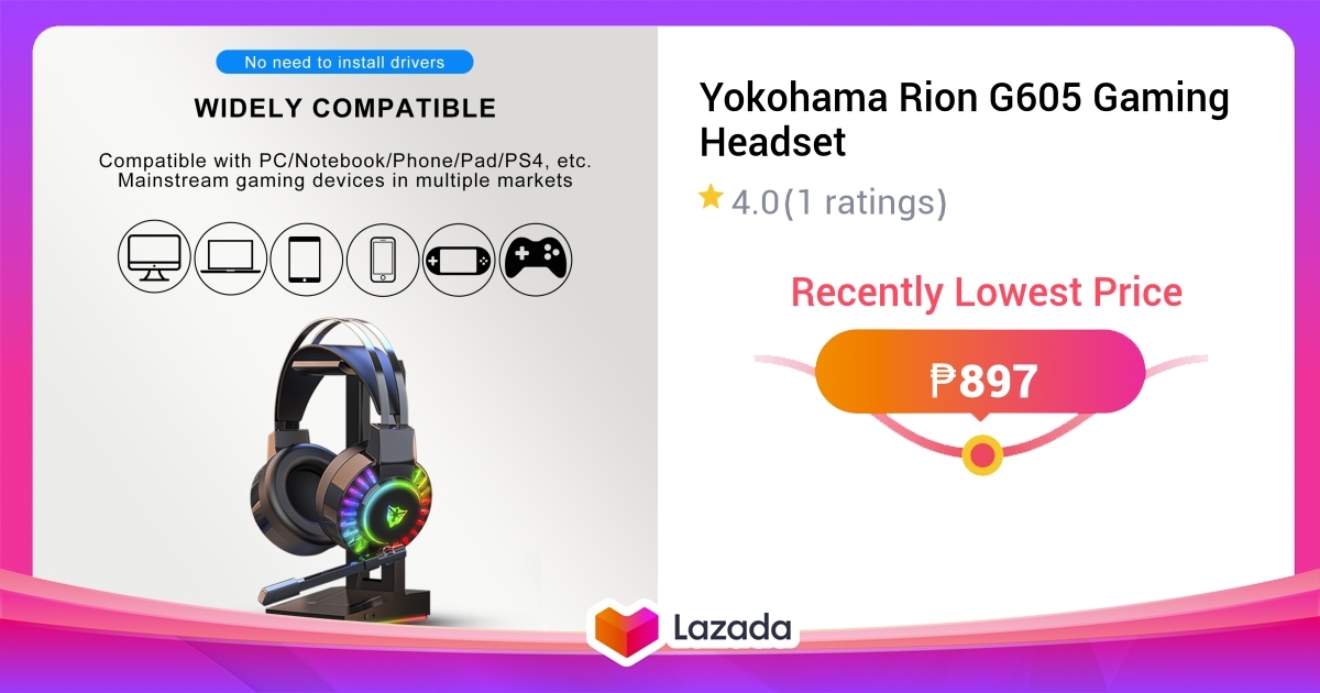 Yokohama Rion G605 Gaming Headset
