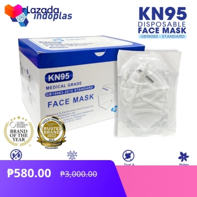 Indoplas KN95 GB19083 Disposable Face Mask 20's