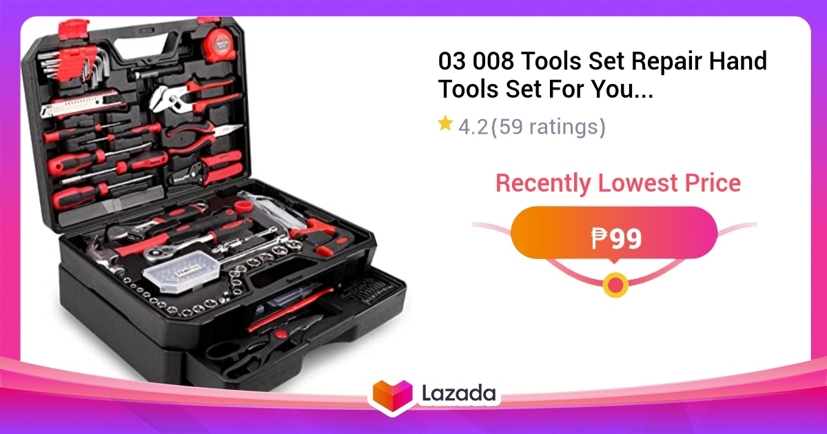 03 008 Tools Set Repair Hand Tools Set For Your Own Use Everyday At ...