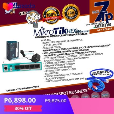 [Pack7Tp] Piso Wifi (voucher type)-w/ Anti lag & game priority ...
