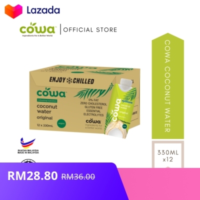 COWA Coconut Water 12X330ML
