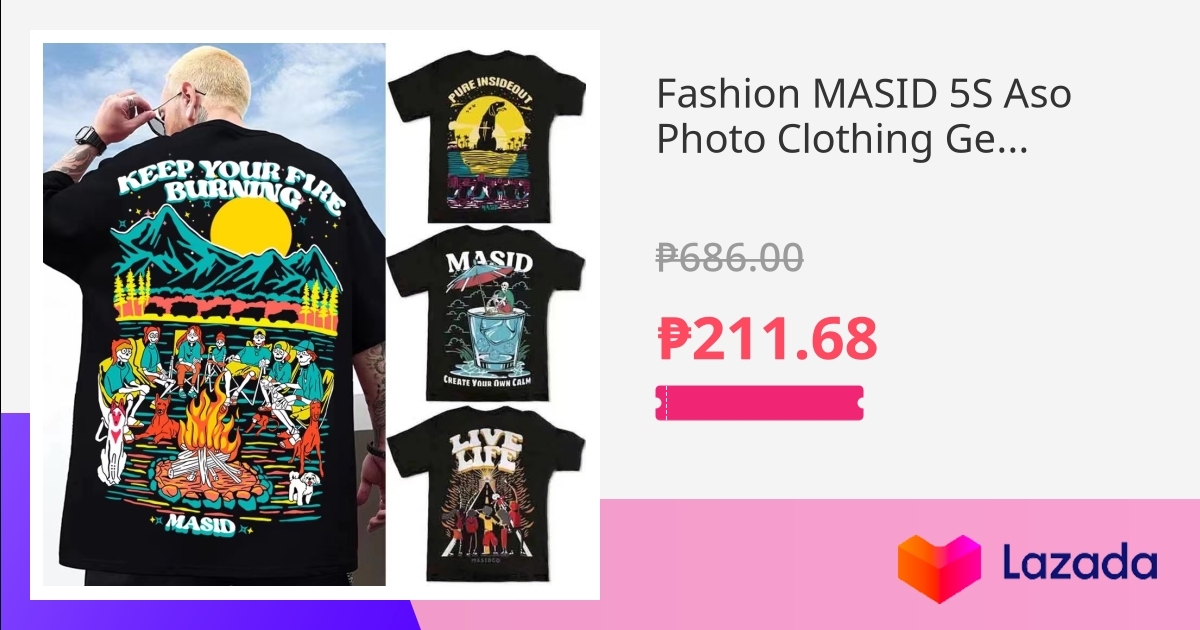 Fashion MASID 5S Aso Photo Clothing Geo Ong -Pure Insideout 2022 T ...