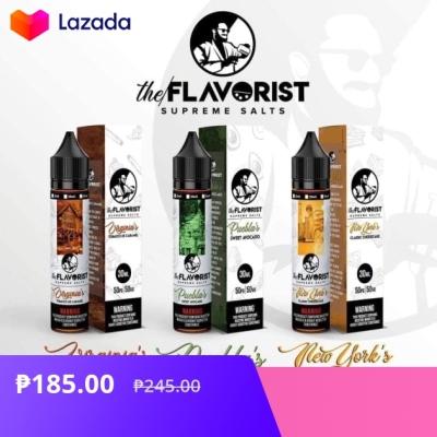 The Flavorist 30mL Salts 50VG/50PG
