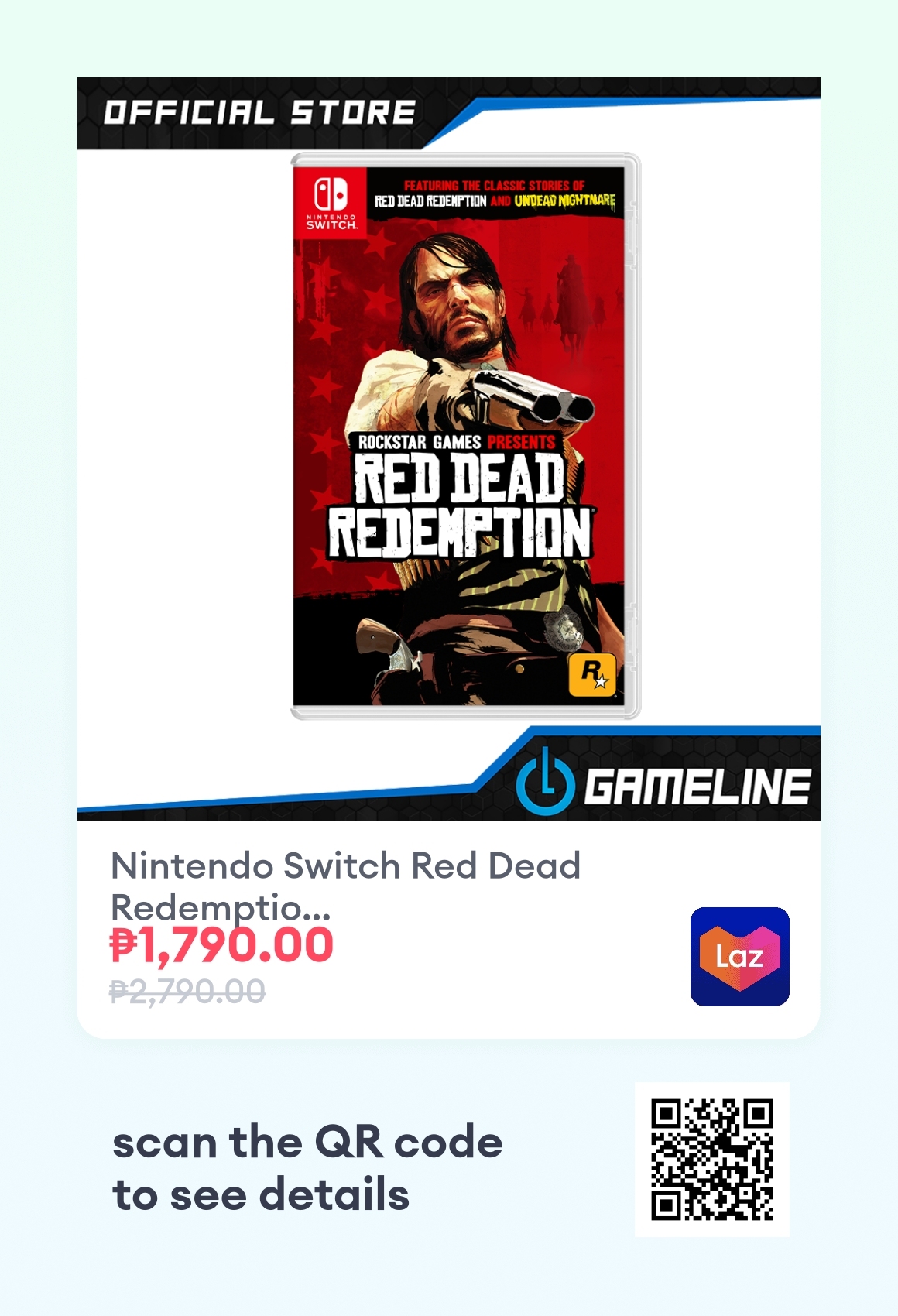 Nintendo Switch Red Dead Redemption (US)