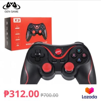 GEN GAME X3 Wireless Bluetooth Gamepad Controller with Phone Holder for ...
