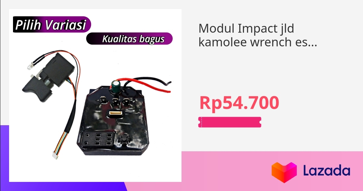 Modul Impact jld kamolee wrench esc brushless trigger tombol impek ...