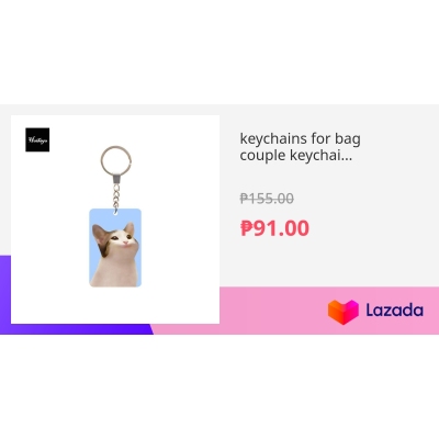 keychains for bag couple keychain Acrylic Grating Pop Cat Keychain Pendant Funny Cat Meme Brooch ...