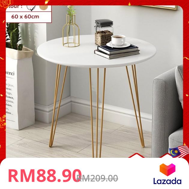 THE Classis Side Table Coffee Table Sideboard Nordic Modern Style MDF ...