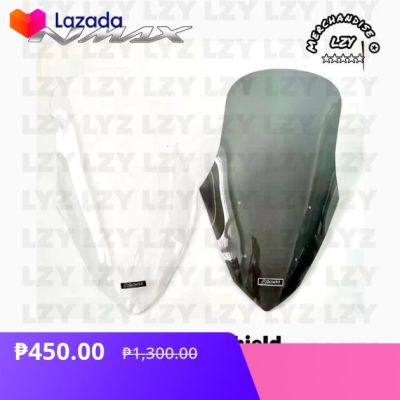 Nmax Long Windshield for V2 2020 Smoke Clear