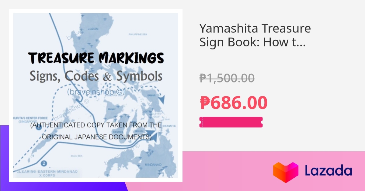 Yamashita Treasure Sign Book: How to Decode the Symbols and Codes of ...